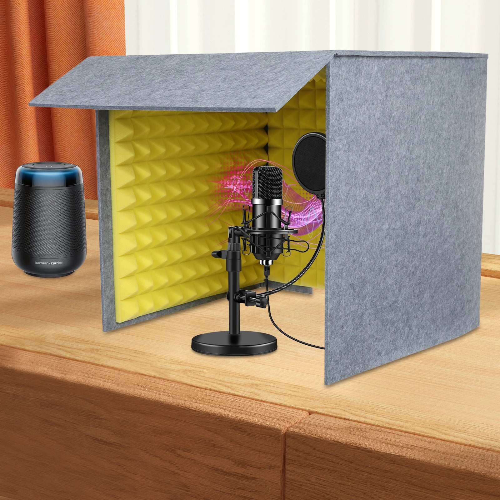 Professional Portable Desktop Soundproof Booth – truetonegoods